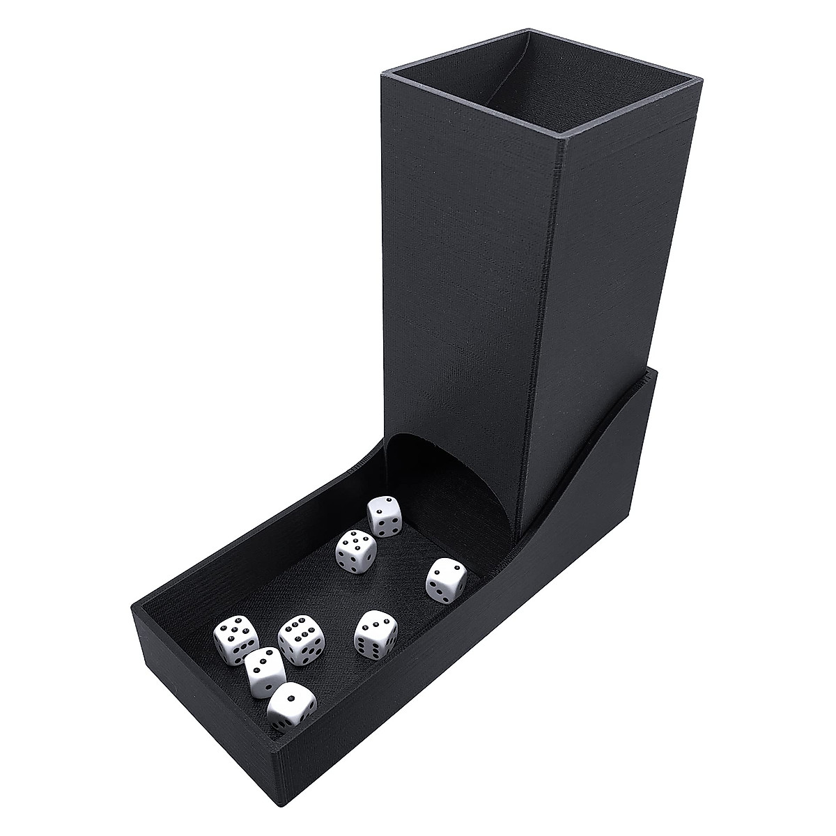 Nesting Dice Tower and Tray, 3D Printed Accesssory for Board Games, Tabletop Wargames and RPGs