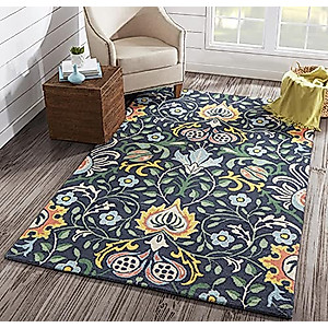 Momeni Newport Area Rugs, 2'3" X 8' Runner, Navy