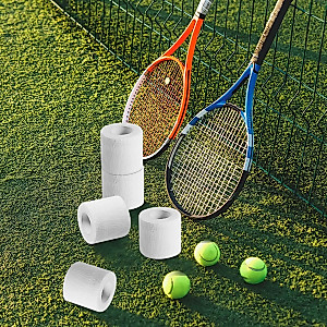 KISEER 15 Pack 2 Inch x 5 Yards White Self Adhesive Bandage Breathable Cohesive Bandage Wrap Rolls Elastic Self-Adherent Tape for Stretch Athletic, Sports, Wrist, Ankle