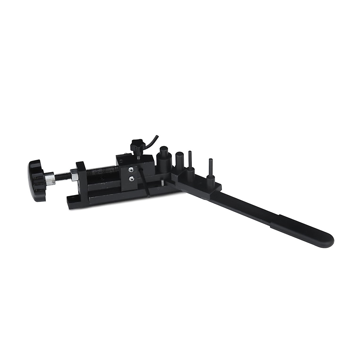 KAKA INDUSTRIAL MUB-1 Mini Universal Bender Forms Wire Flat Metal, metal bender ornamental, for Flat Round Stock, Hook, Clamp, Coil - Wire. Manual Mounting Mini Universal Bending Bender