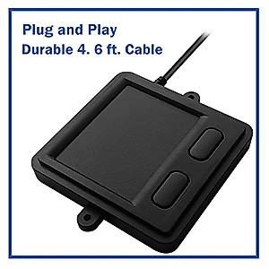 MCSaite Wired USB Touchpad, Portable Trackpad Fit with Professional or Industrial Use for Computer Laptop Mac Notebook