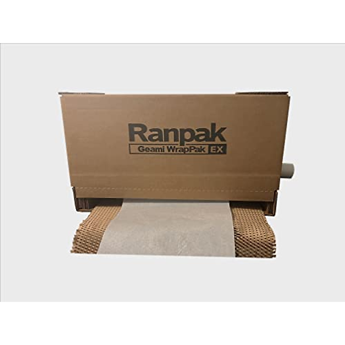 Ranpak WrapPak Ex 750 feet expandable honeycomb cushion wrap, recyclable packing paper, eco-friendly kraft paper cushioning, made in USA