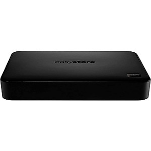 WD Easystore 4TB External USB 3.0 Portable Hard Drive WDBAJP0040BBK-WESN -Black