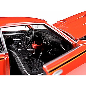 Pontiac GTO Judge, orange 1969 Model Car Motormax 1:24