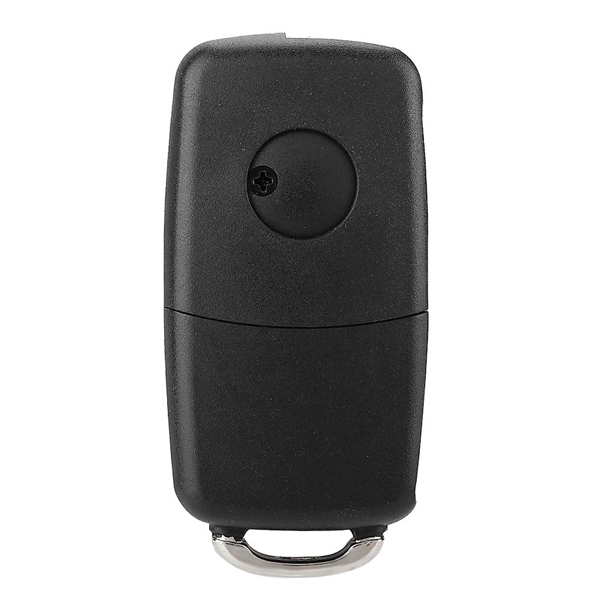 Aramox Key Fob Case, Flip 2 Button Remote Key Fob Case Shell Cover for Golf Toledo for Skoda Alhambra