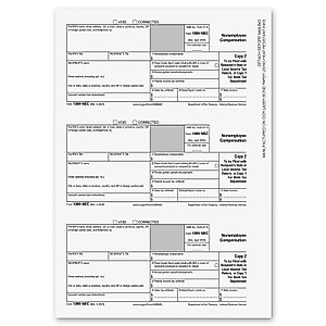 1099 NEC Forms 2022, 1099 NEC Laser Forms IRS Approved Designed for QuickBooks and Accounting Software 2022, 4 Part Tax Forms Kit, 25 Vendor Kit – Total 38 (108) Forms