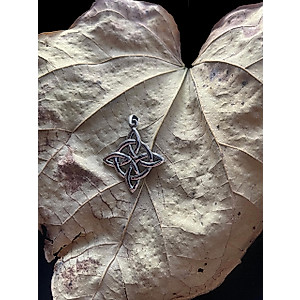 Jewelry Trends Sterling Silver Celtic Good Luck Knot Pendant