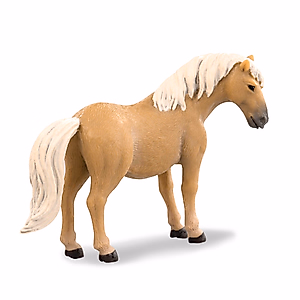 Terra by Battat - Realistic Horse Figurines Set - 6 Detailed 6-Inch Animal Toys with Arabian, Clydesdale & Paint Horse Models - Educational Toddler Toys for Kids Ages 3+ - Party Favors & Gifts