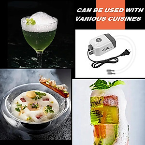 DUEBEL Foam Kit for Molecular Gastronomy Cooking, Molecular Gastronomy Foam Generator Kit, Efficient Foam Making Kit for Food, Creative Chef Cooking Tool