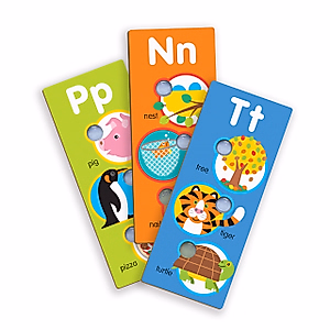 Melissa & Doug Poke-a-Dot Alphabet Learning Cards - Interactive Alphabet-Themed Learning Cards For Toddlers And Preschoolers