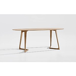River 'Oval' Table. All solid Hardwood. Highest quality on Amazon.