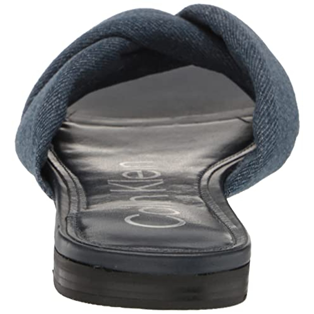 Calvin Klein Women's Marita Sandal, Denim Blue 420, 7