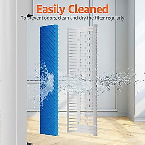 Evaporative Air Cooler Portable, 35” Cooling Fan with 60° Oscillating, Removable Water Tank, Ice Packs, 3 Speeds, Personal Swamp Cooler, no Remote Control.