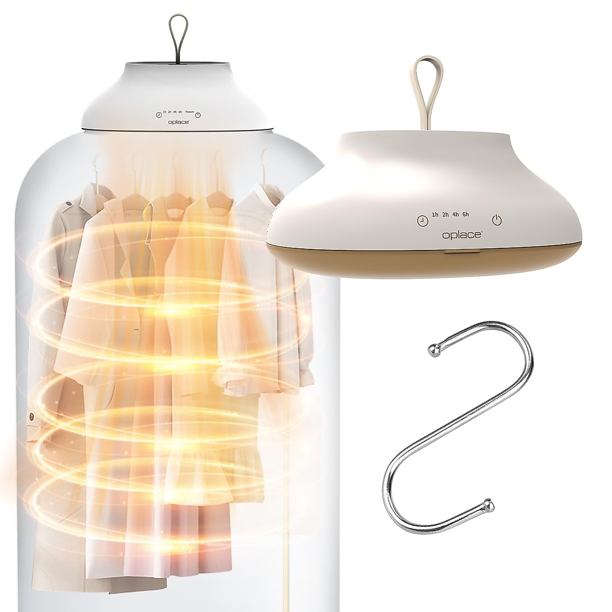 oplace Portable Clothes Dryer,Portable Dryer for Apartments Home Travel RVs,Compact Foldable Mini Electric Laundry Dryer Machine with Dryer Bag,for Light Clothes, Underwear, Baby Clothes