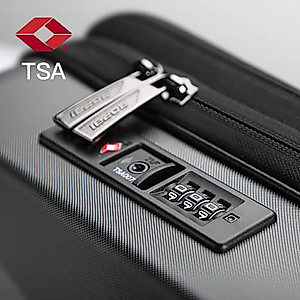 BOPAI Hard Shell Tsa Laptop Backpack for Men Gaming Backpack for 17.3 inch Anti Theft Expansion Backpack Light Slim Black Usb Waterproof 15.6 Rucksack