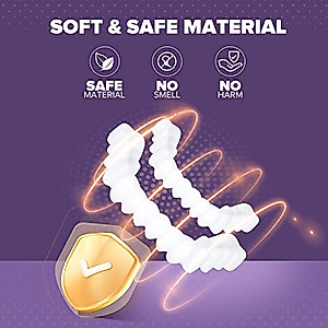 Fake Teeth,2 PCS Dentures Teeth for Women and Men, Dental Veneers for Temporary Teeth Restoration, Nature and Comfortable, Protect Your Teeth and Regain Confident Smile, Natural Shade-2