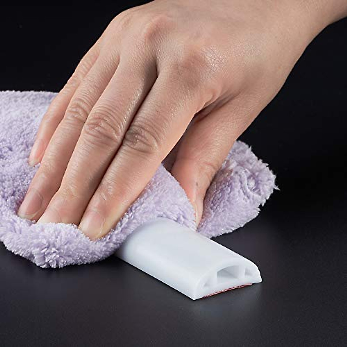 Bathroom Foldable Block water Stopper sealing strip shower threshold dam Self-adhesive silicone shower barrier (39 Inch)