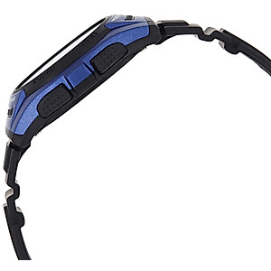 Casio Men's W213-2AVCF Basic Blue and Black Digital Watch