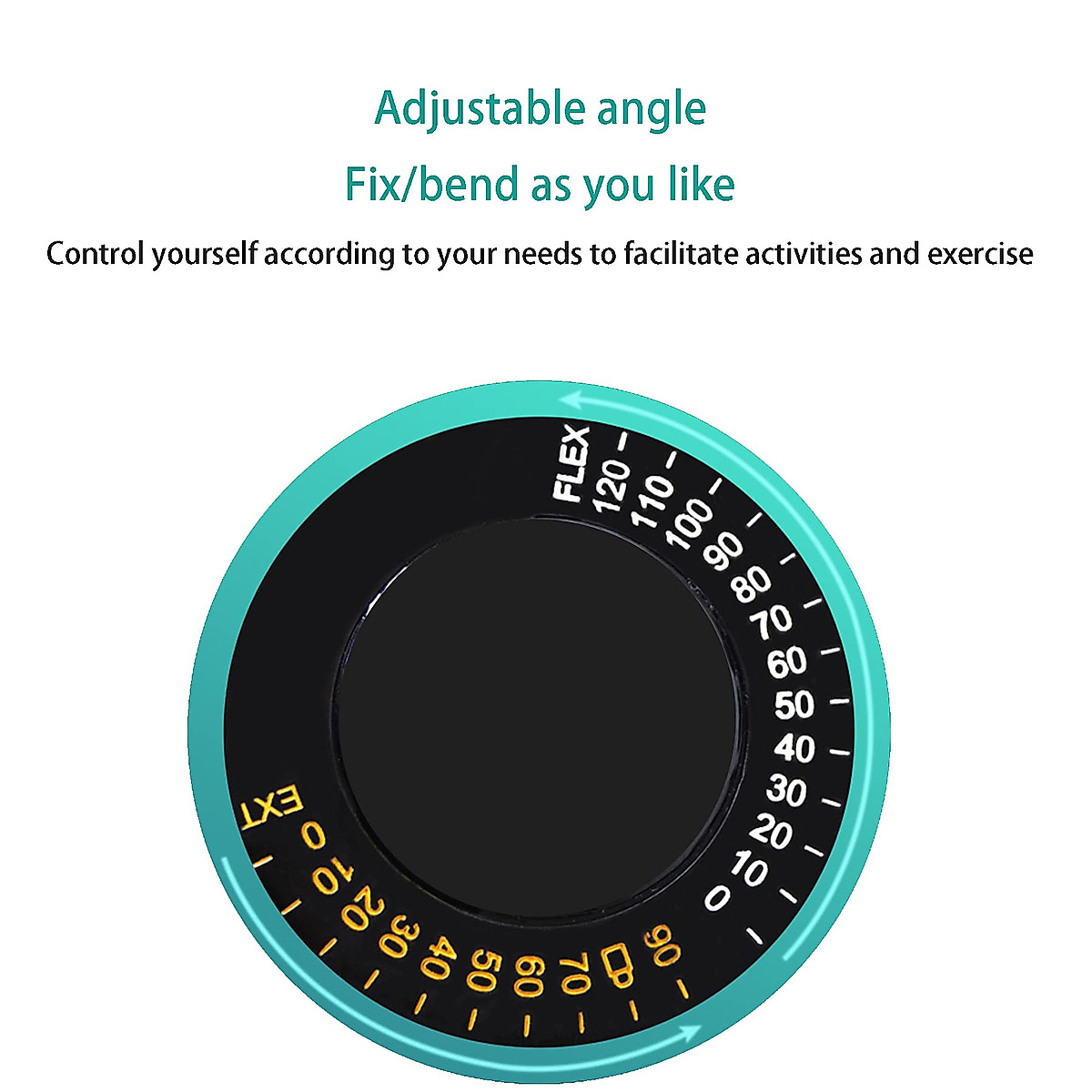 WILLQ Hinged ROM Knee Brace Adjustable Knee Immobilizer Support for ACL MCL and PCL Injury Arthritis Orthopedic Rehab Post-Operative Recovery Support Leg Stabilizer for Men Women,Right