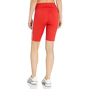 adidas Originals Women's Short Tights, lush red/White, XS