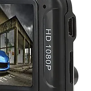 Dash Cam, 1080P FHD Driving Recorder 1.6in Screen Car Dashboard Camera Recorder with Motion Detection, WDR, Loop Recording, Parking Monitor, Support 32GB Extension