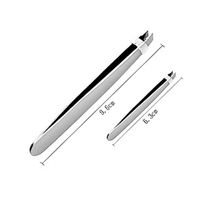 Eyebrows Tweezers Set Eyelash Extensions Tweezers Multi-purpose Professional Stainless Steel Tweezers,Great Precision for Facial Hair,Splinter and Ingrown Hair Removal Blackhead and Tick Remover,DIY