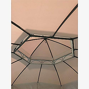 Garden Winds Replacement Canopy for The Heritage Dome Gazebo - Standard 350 - Beige