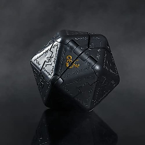 Dungeons & Dragons Honor Among Thieves D&D Dicelings Displacer Beast Collectible D&D Monster Dice Transforming Giant d20 Action Figures Role Playing Dice