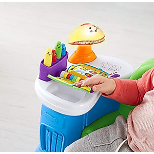 Fisher-Price Laugh & Learn Toddler Toy Song & Story Learning Chair with Music Lights and Activities for Ages 1+ Years