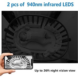 Smallest Spy Camera Hidden Camera Detector,HD1080P Wireless Cameras For Home Security,Nanny Cam,Outdoor/Indoor Camera with Night Vision,Motion Detection,Cloud Storage for Security with iOS AndroidAPP