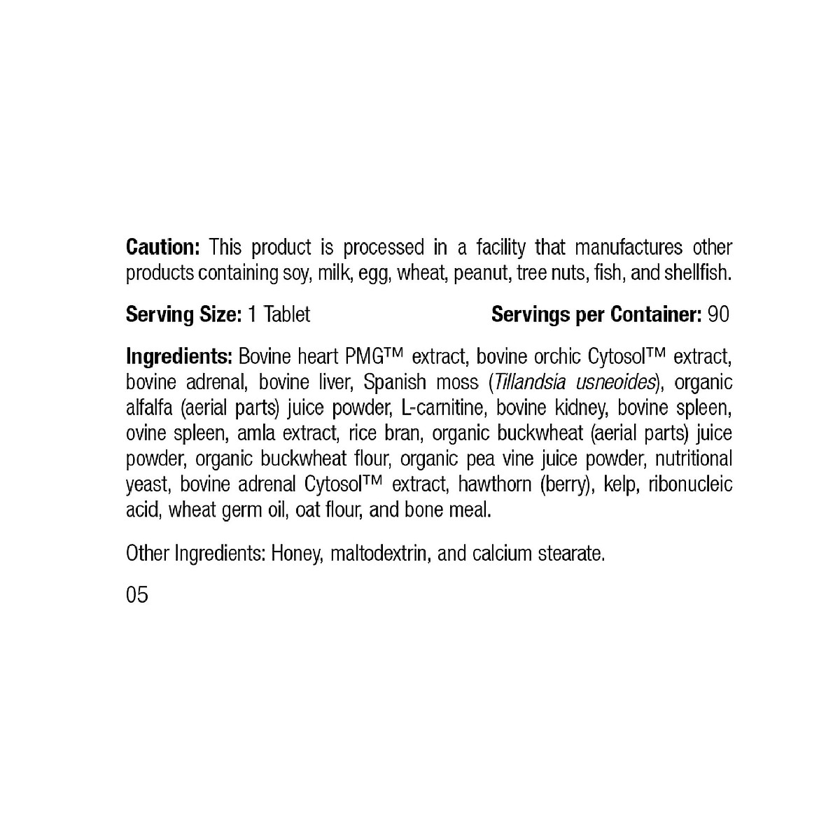 Standard Process Feline Cardiac Support - Cardiovascular System Supplement for Felines - Dietary Cat Supplement to Support Heart Health & Function - Nutritional Tablet Supplement - 90 Tablets