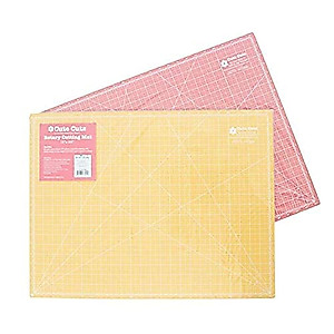 Lori Holt 18x24 Reversible Cutting Mat - Tea Rose/Honey