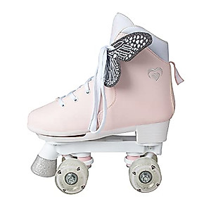 Circle Society Adjustable Roller Skates- Classic - Inverted Pink Vanilla SZ 3-7