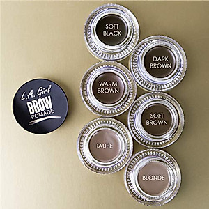 L.A. Girl Brow Pomade, Dark Brown, 0.11 oz.