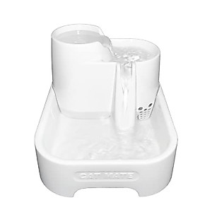 Cat Mate 3-Level, 70 fl. oz. Pet Fountain - BPA and BHT Free with 3-Stage Filter and Low Voltage Pump