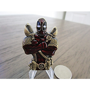 Oneworldtreasures Superhero Deadpool Dead Pool Marvel USN Chief CPO Challenge Coin
