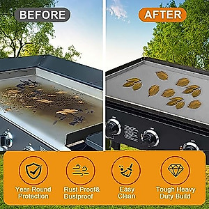 28" Silicone Griddle Mat for Blackstone 28 Inch Griddle,Heavy Duty Griddle Mat 28 inch Fit Blackstone 28 Inch Flat Top Gas Grill Griddle,Keep Grill Clean