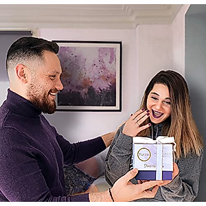 Stress No More | Premium Quality Scented Candle | Highly Scented with Fascinating Lilac Fragrance | 12.3oz 100% Natural Soy Wax | 50H Long Burning Time | Scented Candles Gifts for Women & Men