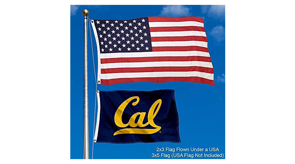 Cal Berkeley Golden Bears Small 2x3 Foot Flag - Official College Logo