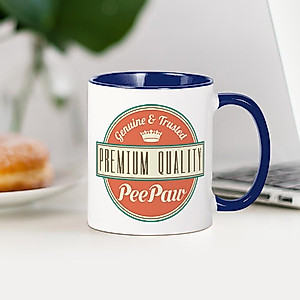 CafePress Vintage Peepaw Mug Ceramic Coffee Mug, Tea Cup 11 oz