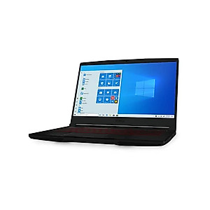 MSI 2022 GF63 Thin 15.6" FHD IPS Display Gaming Laptop Intel Quad-Core i5-10300H Nvidia GTX 1650 Max-Q 4GB 16GB RAM DDR4 512GB NVMe SSD 4k HDMI WiFi AX USB C RJ45 Backlit Keyboard Windows 10 w/USB