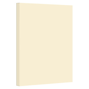 Cream Thick Paper Cardstock - for Brochure, Invitations, Stationary Printing | 80 lb Card Stock | 8.5 x 11 inch | Heavy Weight Cover Stock (216 gsm) 98 Brightness | 8 1/2 x 11 | 50 Sheets Per Pack