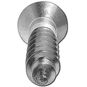 Wood Screws Stainless Steel Screws Flat Head Screw Set Woodworking Clamps Pocket Hole Screws Deck Screws Wood Door Small Screws Cabinet Screws #6 x 1-1/2" (25 Pcs) Super-Deals-Shop