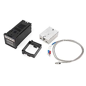 PID REX-C100 Digital Temperature Controller + 40A Solid State Relay K Thermocouple GD 40A SSR