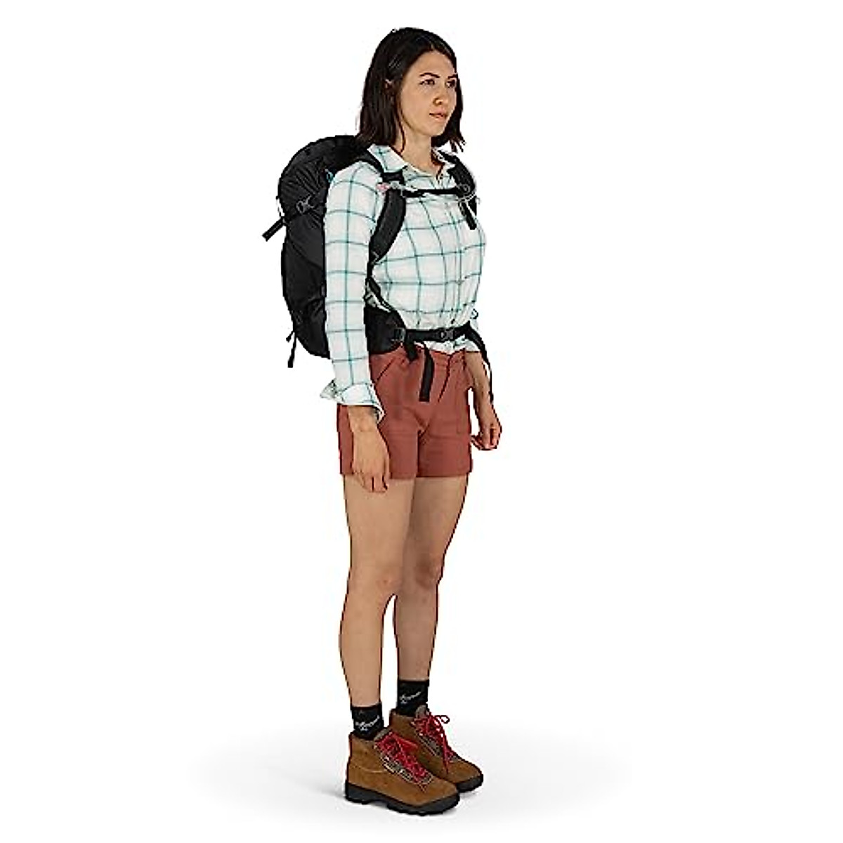 Osprey Skimmer 28L Women's Hiking Backpack with Hydraulics Reservoir, Black, One Size