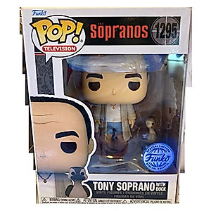 Funko The Sopranos Tony Soprano with Duck Pop Exclusive Bundled with Pop Protector 1295