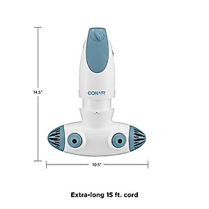 Conair Portable Bath Spa with Dual Hydro Jets for Tub, Bath Spa Jet for Tub Creates Soothing Bubbles and/or Massage, Spa Bath for at Home Use