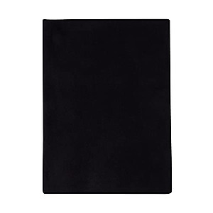 Style Republic Women’s Knitted Scarf, 100% Pure Cashmere, Ultra Warm Winter Accessory, Beautiful European Design (Black)