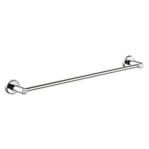 Towel BAR Rack Towel Rack Wall-Mounted Single Towel bar Rails, high-Molded Stainless Steel Towel Rod, Polished Silver Finish, for Bathroom Hardware and Kitchen and WC, 30 Cm ~ 120 cm Optional, (Size
