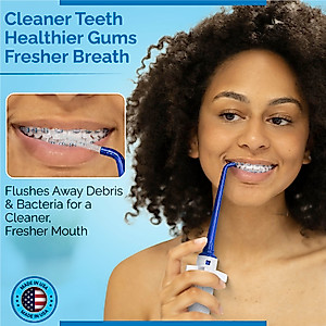 H2Oral Irrigator Dental Care System | Advanced Shower Water Flosser for Healthy Gums and Teeth | Experience Superior Dental Hygiene at Home | Made in U.S.A.